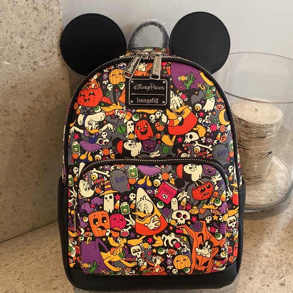 Disney | Bags | Disney Loungefly Halloween Backpack | Poshmark